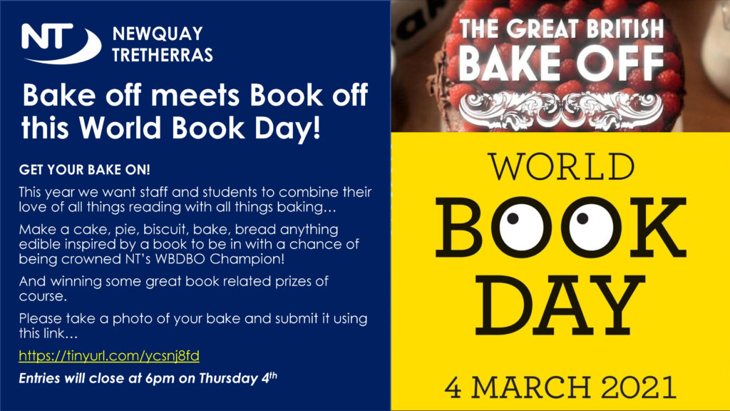 Bake off meets Book off this World Book Day!