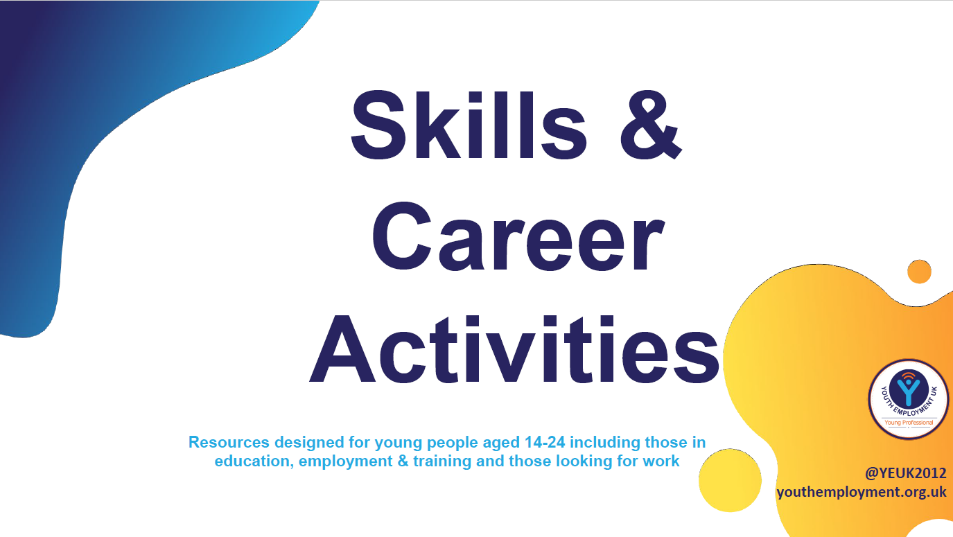 Take part in National Careers Week with these Careers & Skills Activities