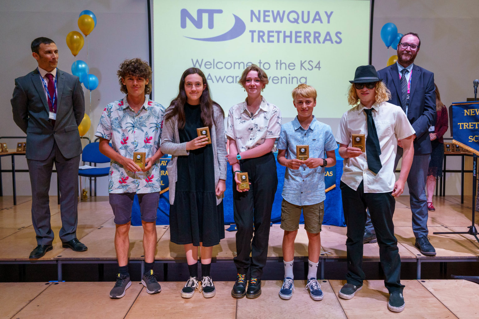 Newquay Tretherras Key Stage 4 Awards Evening