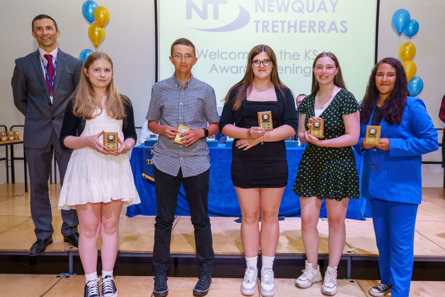 Newquay Tretherras Key Stage 4 Awards Evening