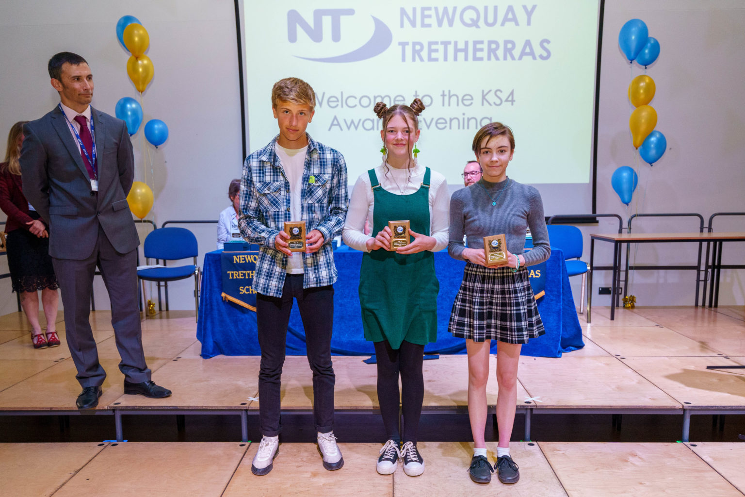 Newquay Tretherras Key Stage 4 Awards Evening
